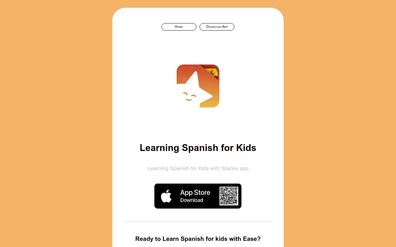 Learning Spanish for Kids - Starlex
